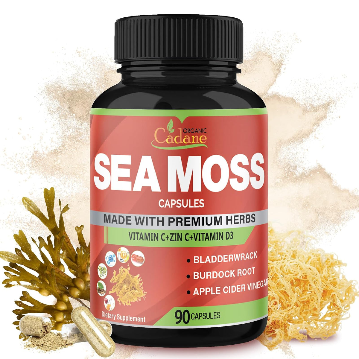 Organic Cadane Irish Sea Moss benefits
