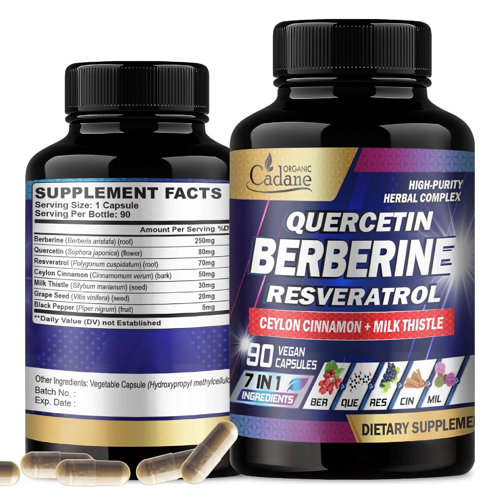 Organic Cadane multivitamins for women