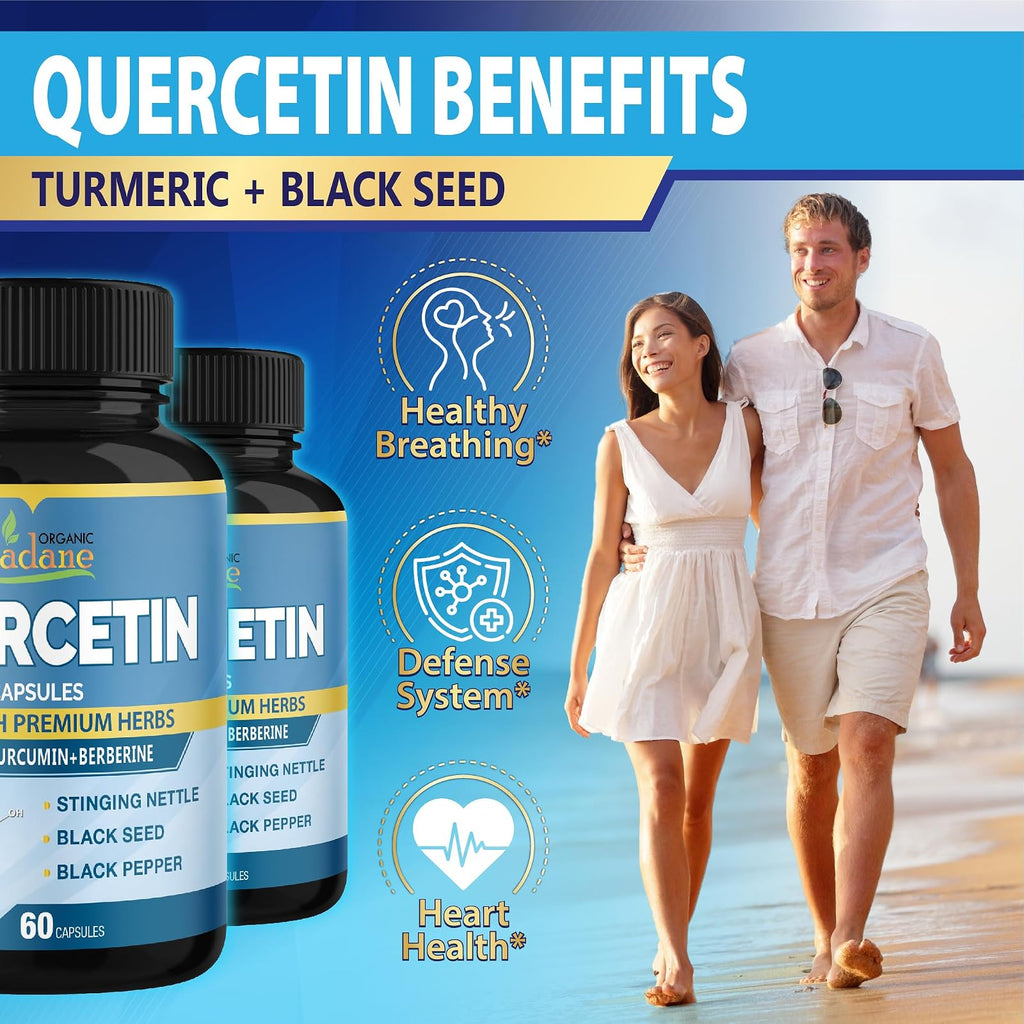 organic cadane quercetin for antioxidant support