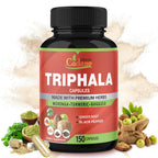 Organic Cadane Triphala extract capsules
