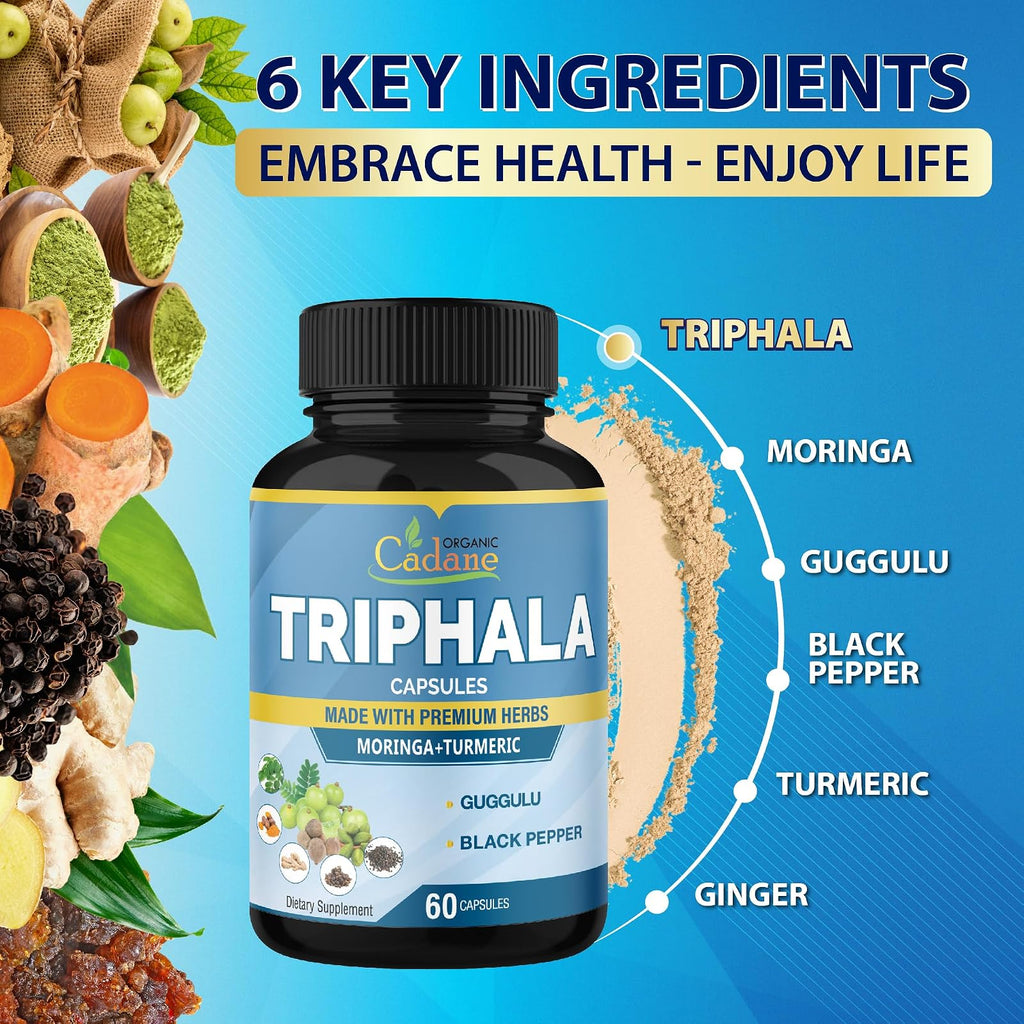 Organic Cadane Triphala for immune support