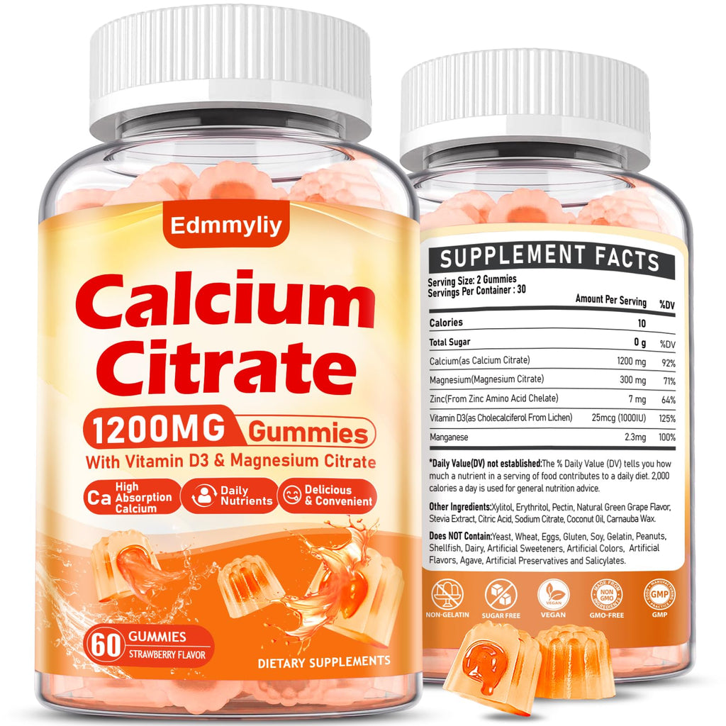 organic calcium citrate gummies