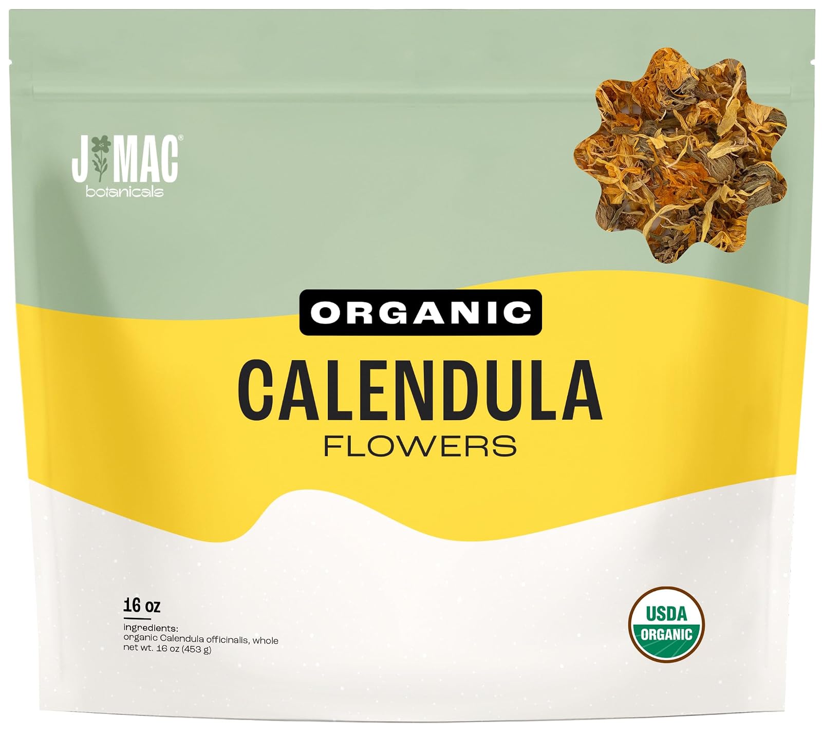organic calendula flower loose leaf