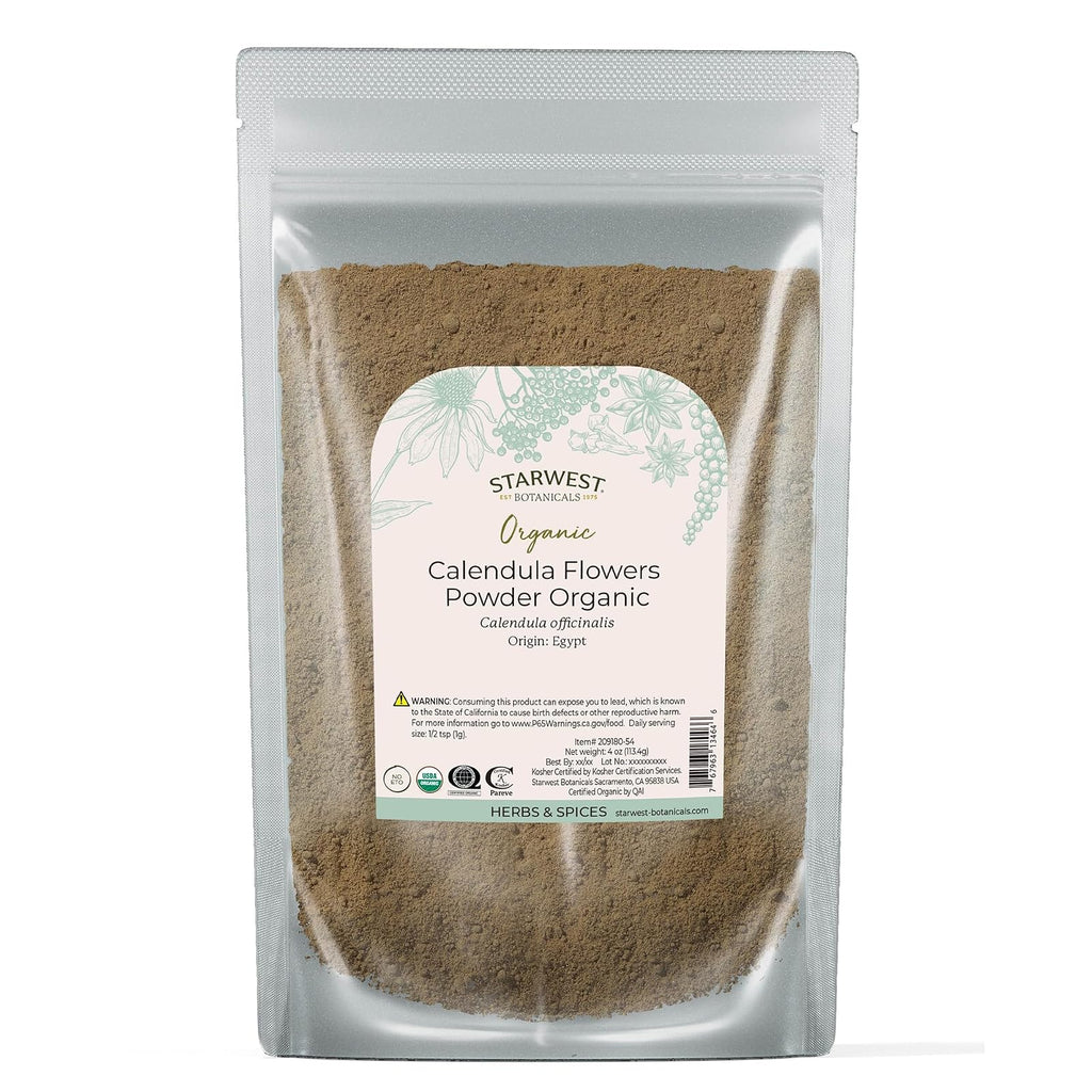 organic calendula flower powder benefits