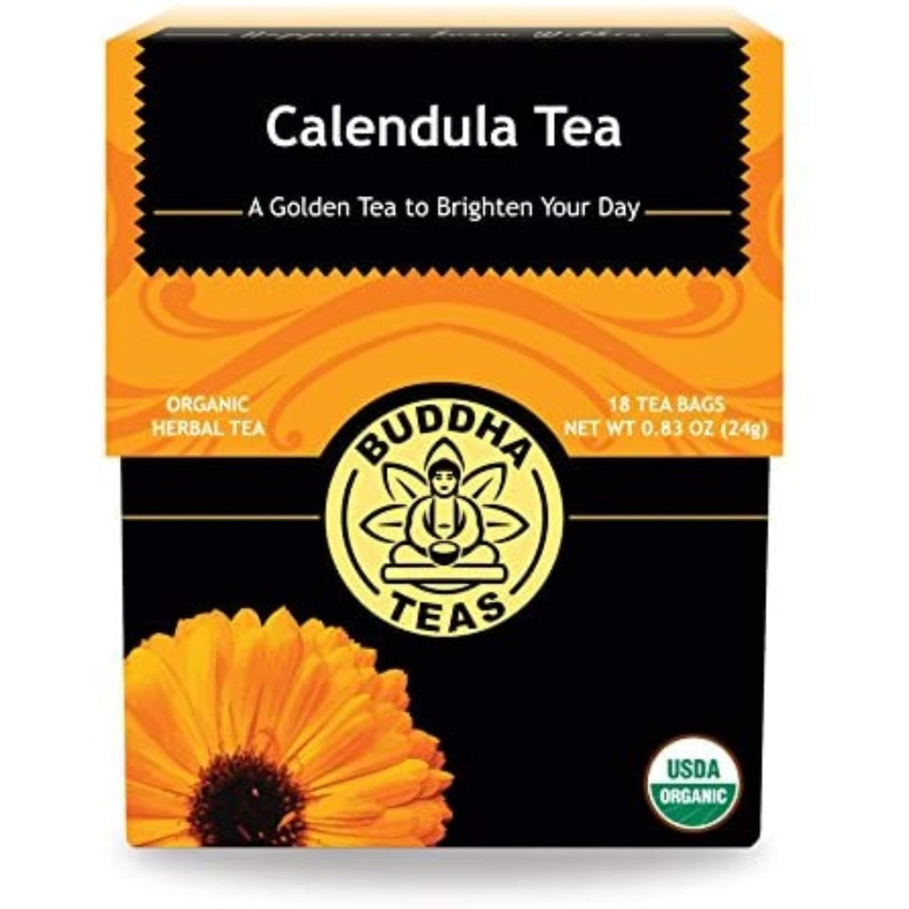 organic calendula herbal tea bags