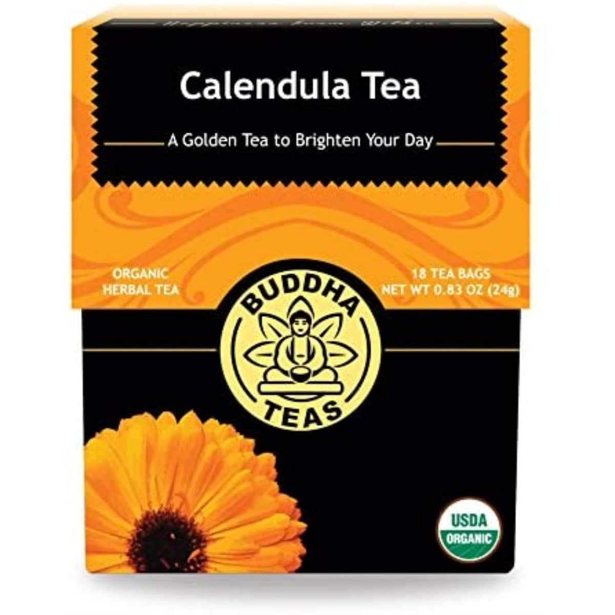 organic calendula herbal tea bags