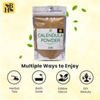 organic calendula powder for skin
