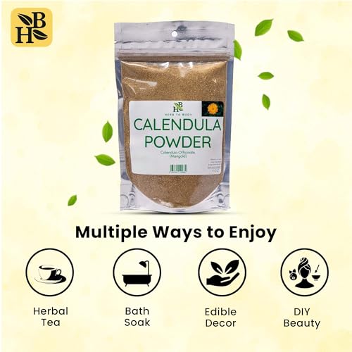 organic calendula powder for skin