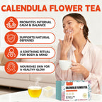 organic calendula tea bags for wellness
