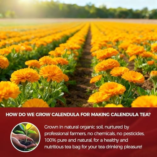 organic calendula tea for skin health
