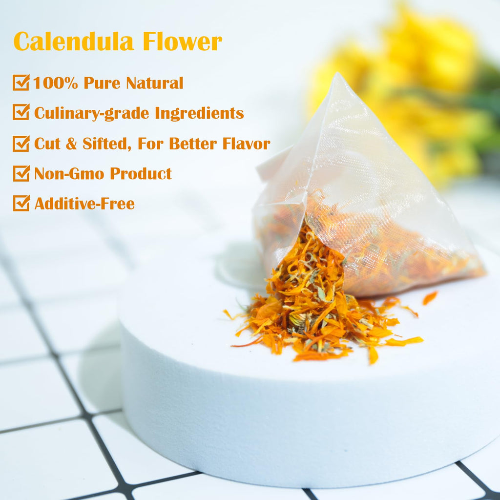 organic calendula tea for wellness