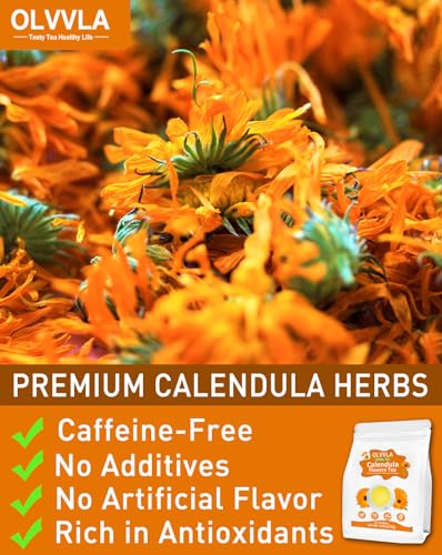 organic calendula tea for wellness