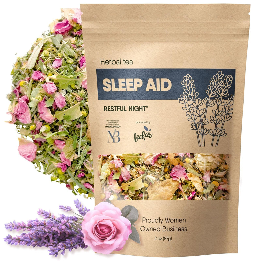 organic calming herbal tea bags