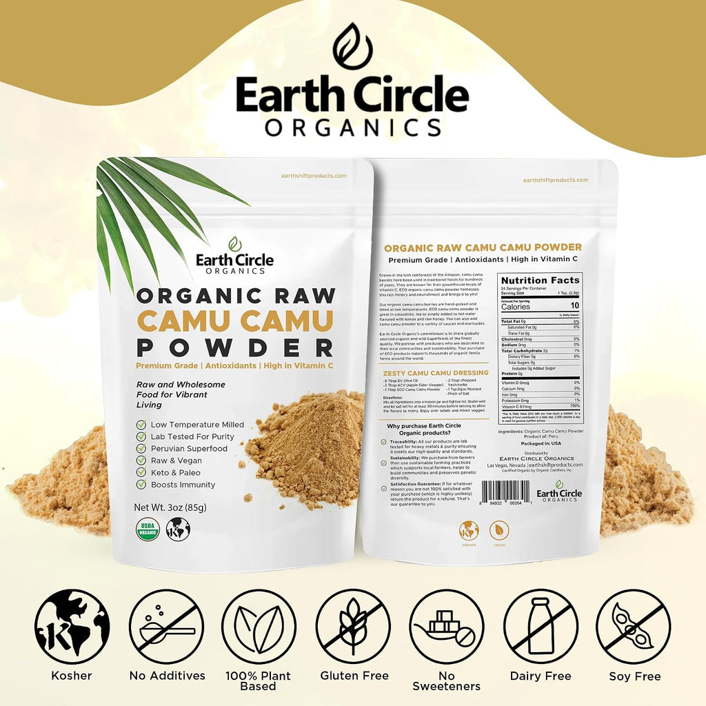 organic Camu Camu for smoothies
