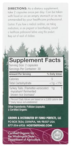 Organic capsules for immune support