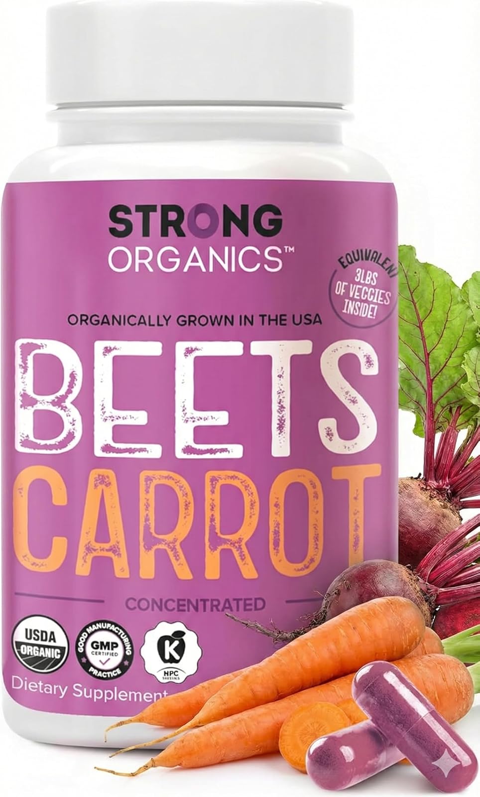 organic carrot juice powder capsules