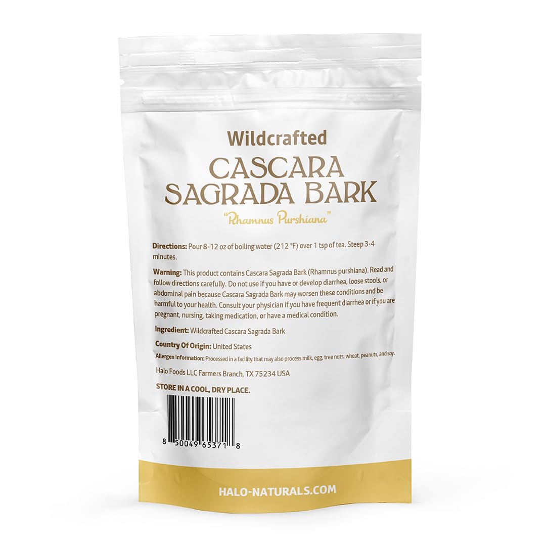 Organic Cascara Sagrada tea benefits