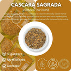 Organic Cascara Sagrada tea leaves