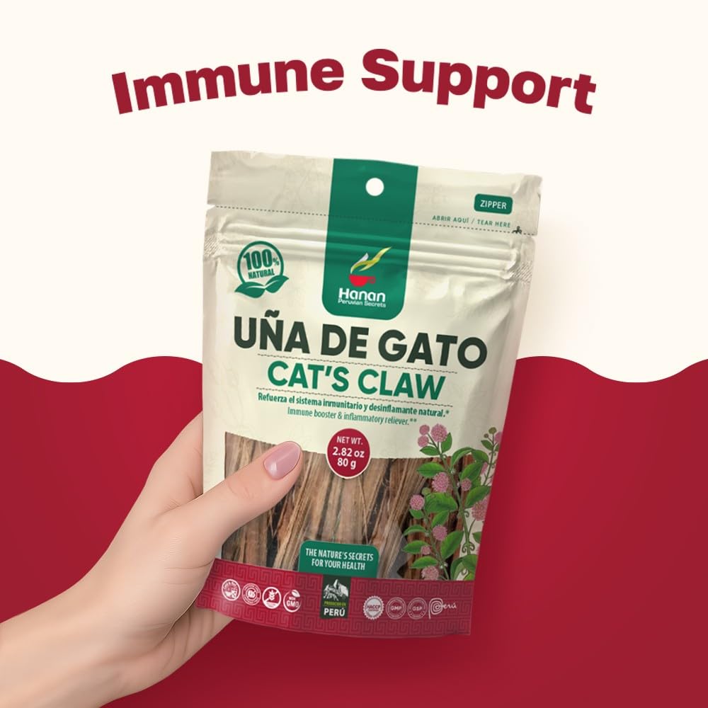organic Cat's Claw herbal infusion