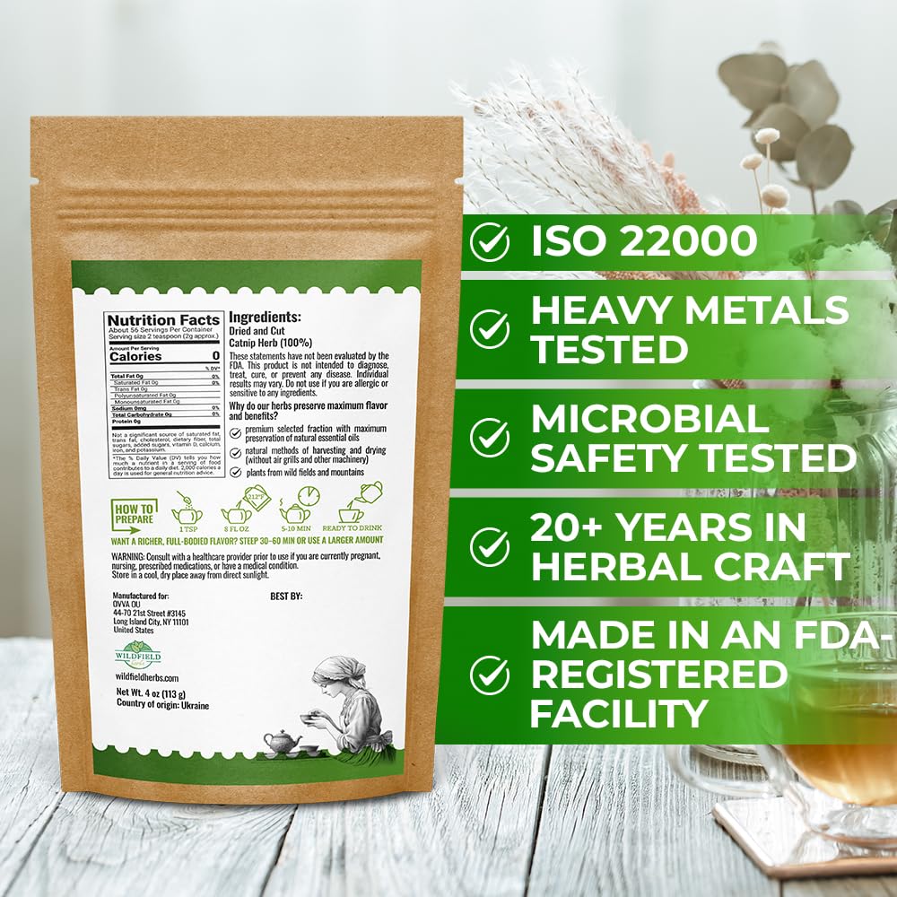 organic catnip tea for pets
