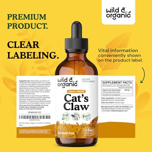 Organic Cats Claw for overall health