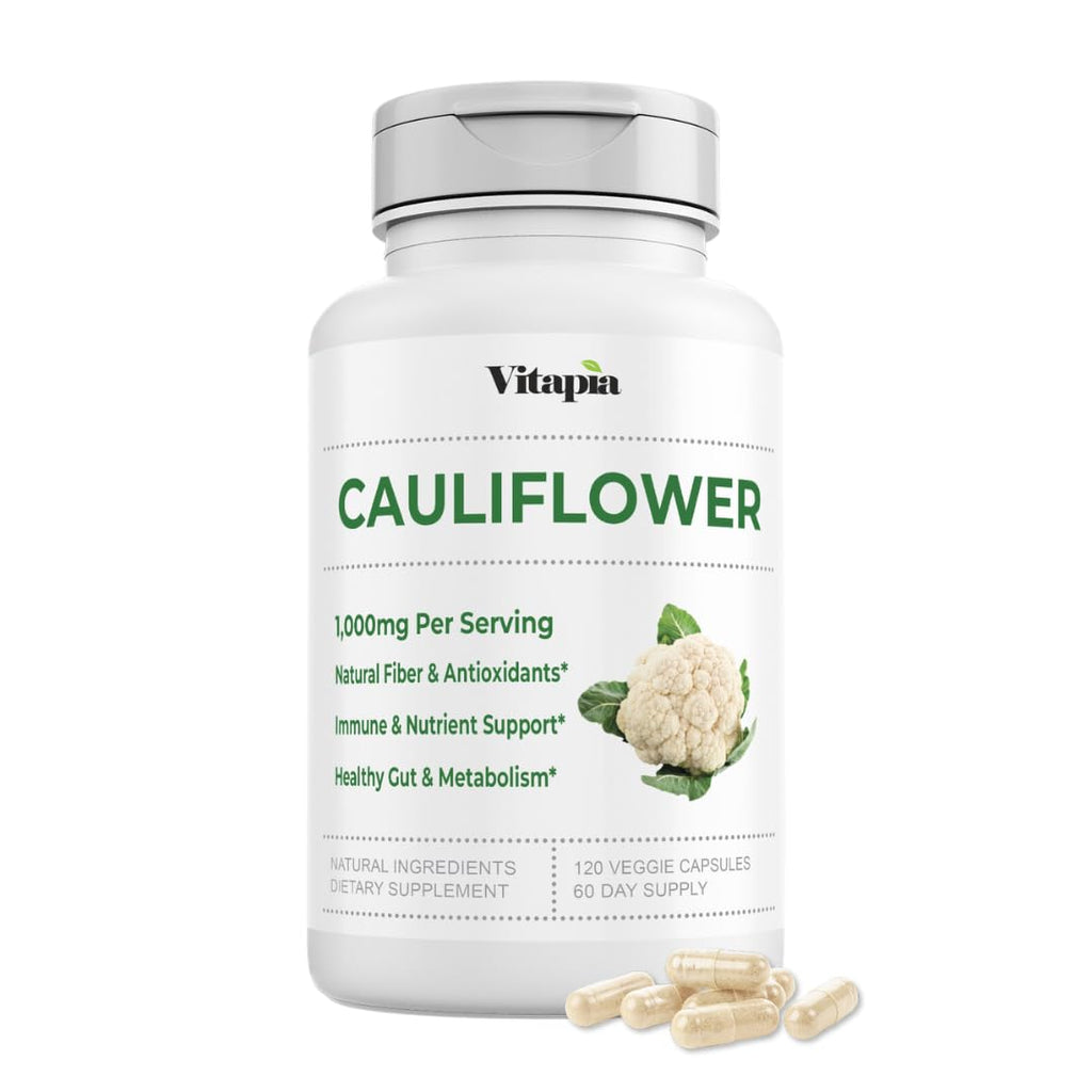 Organic cauliflower superfood capsules