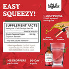 Organic cayenne drops for natural flavour enhancement