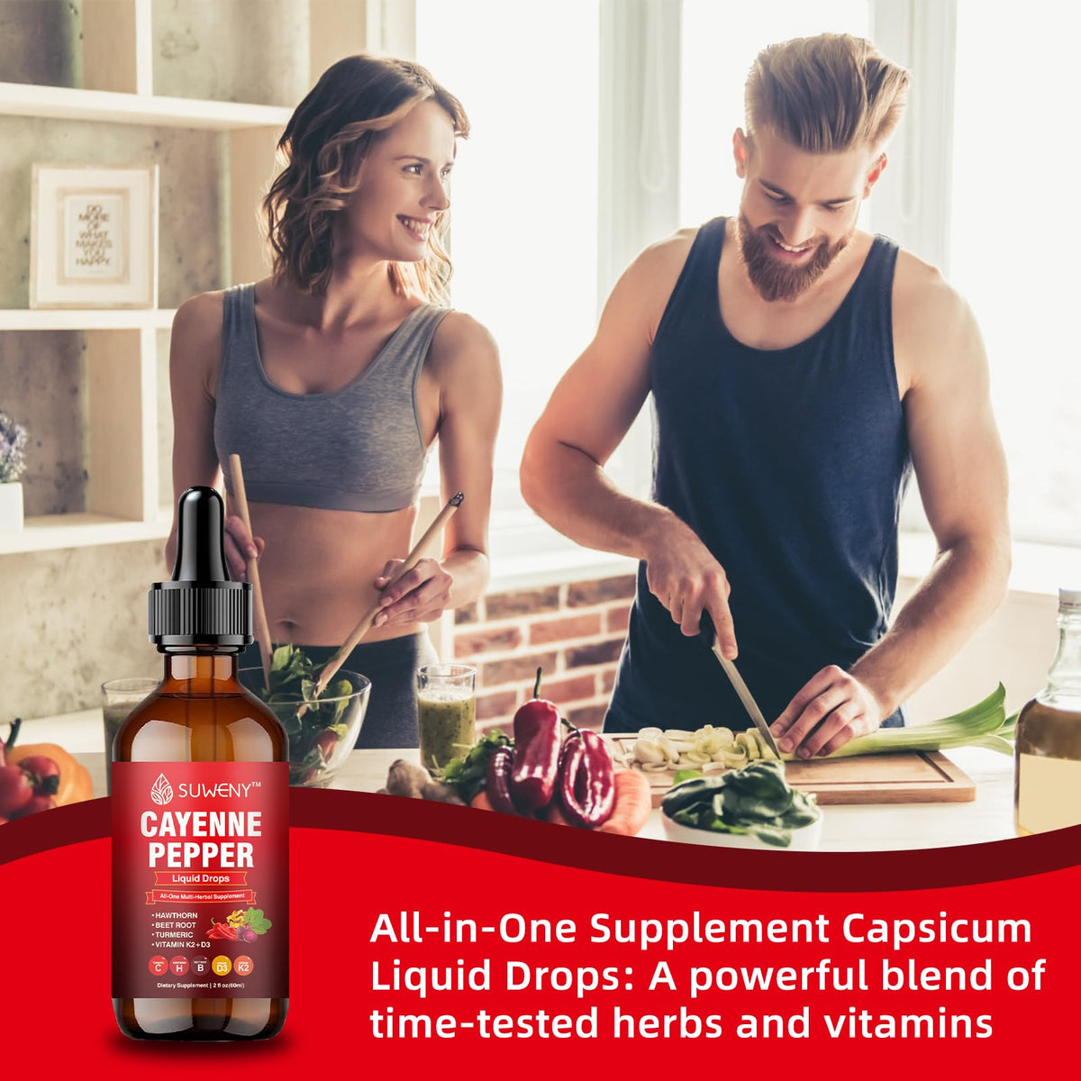 Organic cayenne extract for immune support