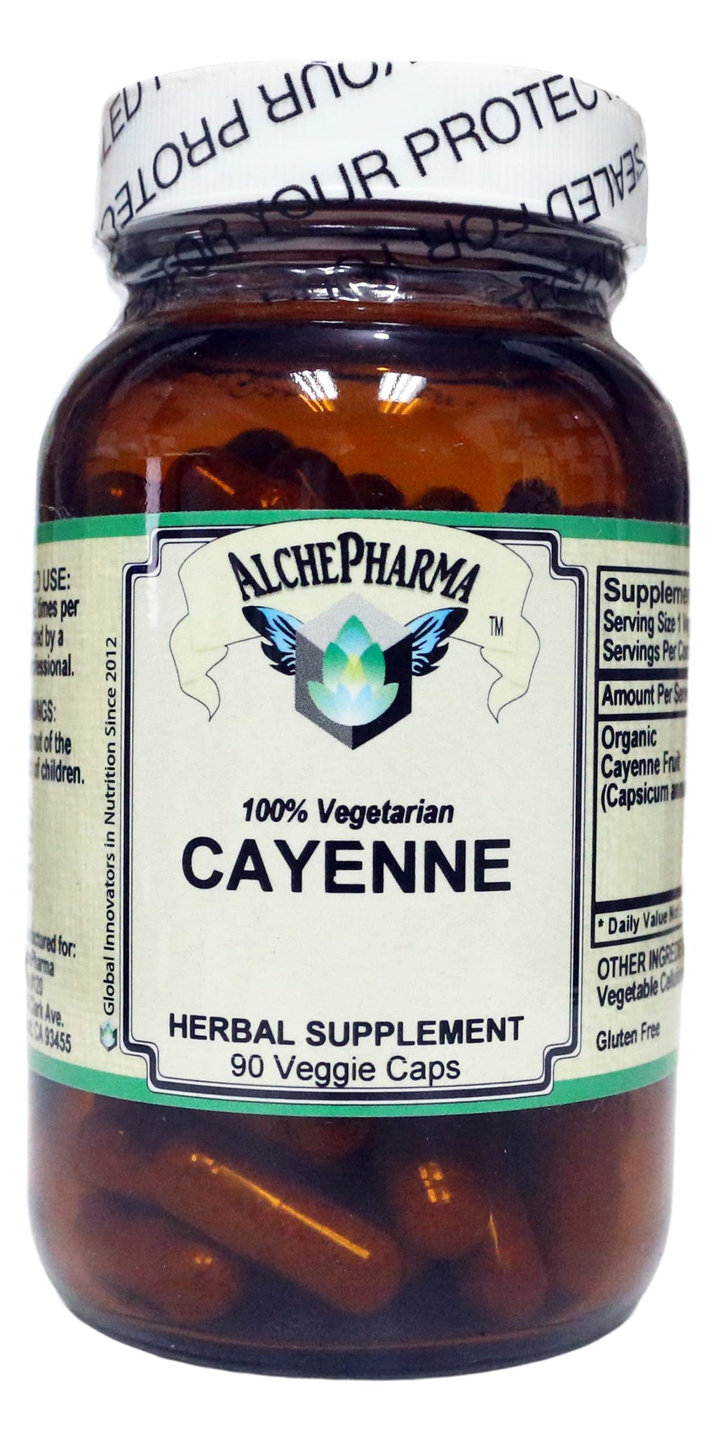 organic cayenne fruit capsules