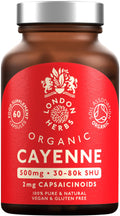 organic cayenne pepper capsules for metabolism