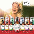 Organic cayenne pepper drops for wellness routines