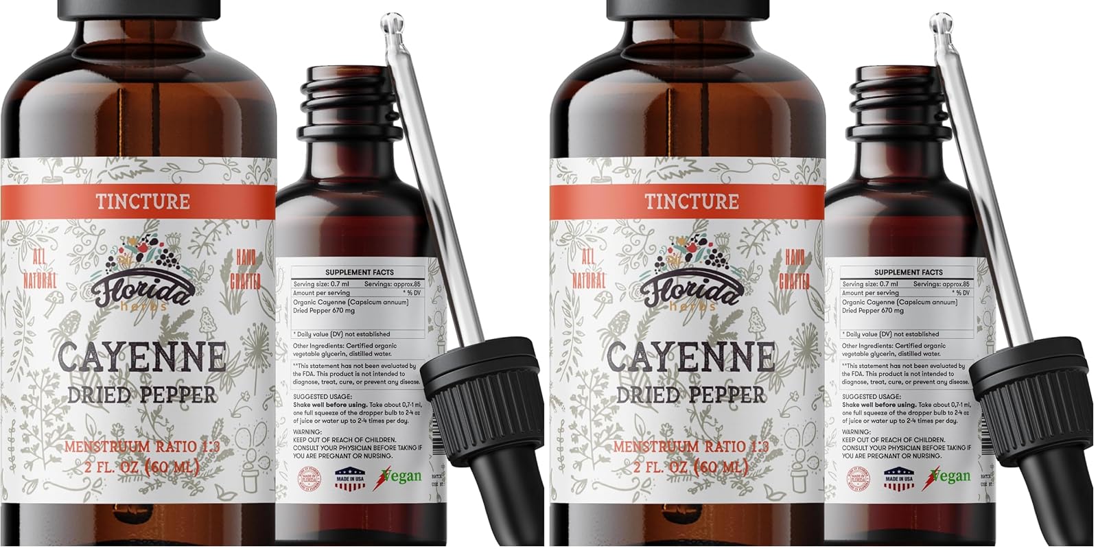 organic cayenne tincture extract