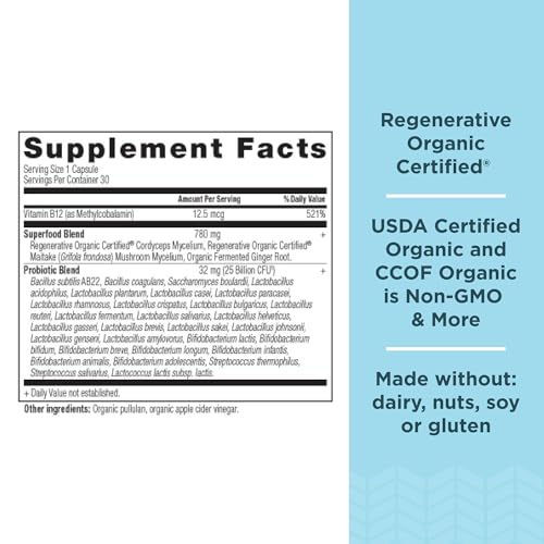 organic certified probiotics for immunity