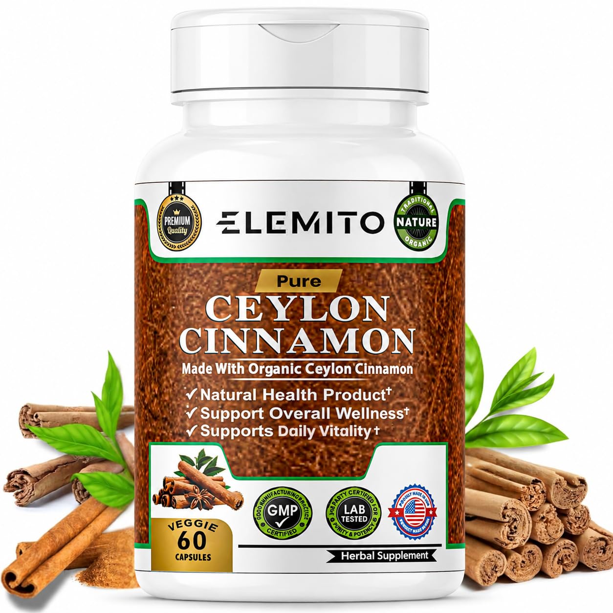 organic Ceylon cinnamon capsules benefits
