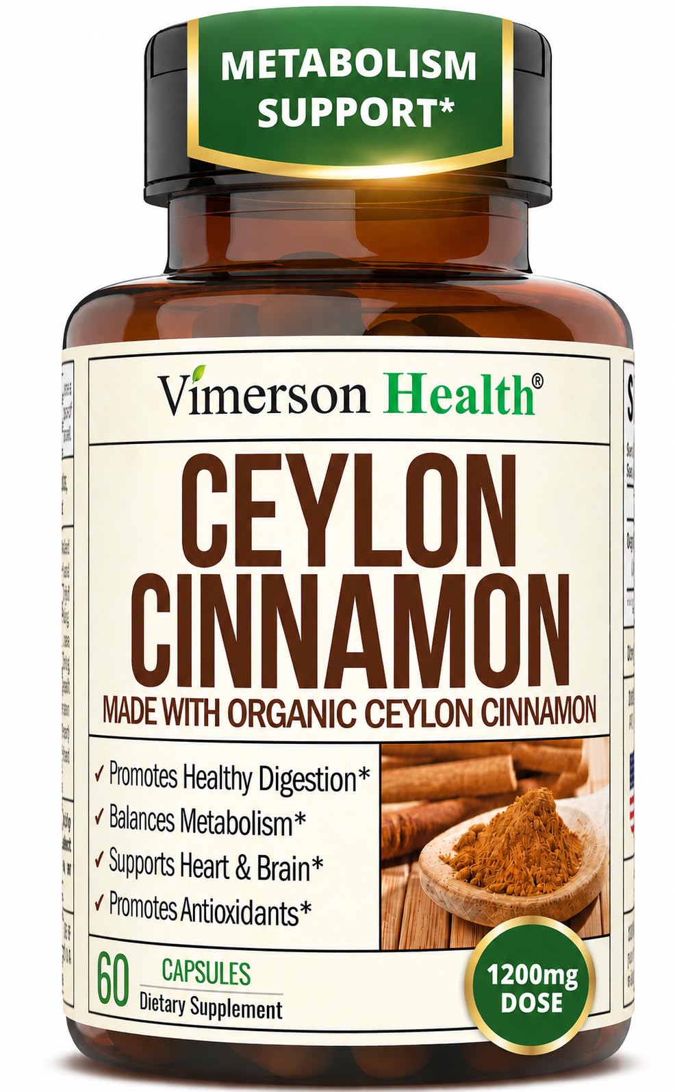 organic ceylon cinnamon capsules benefits