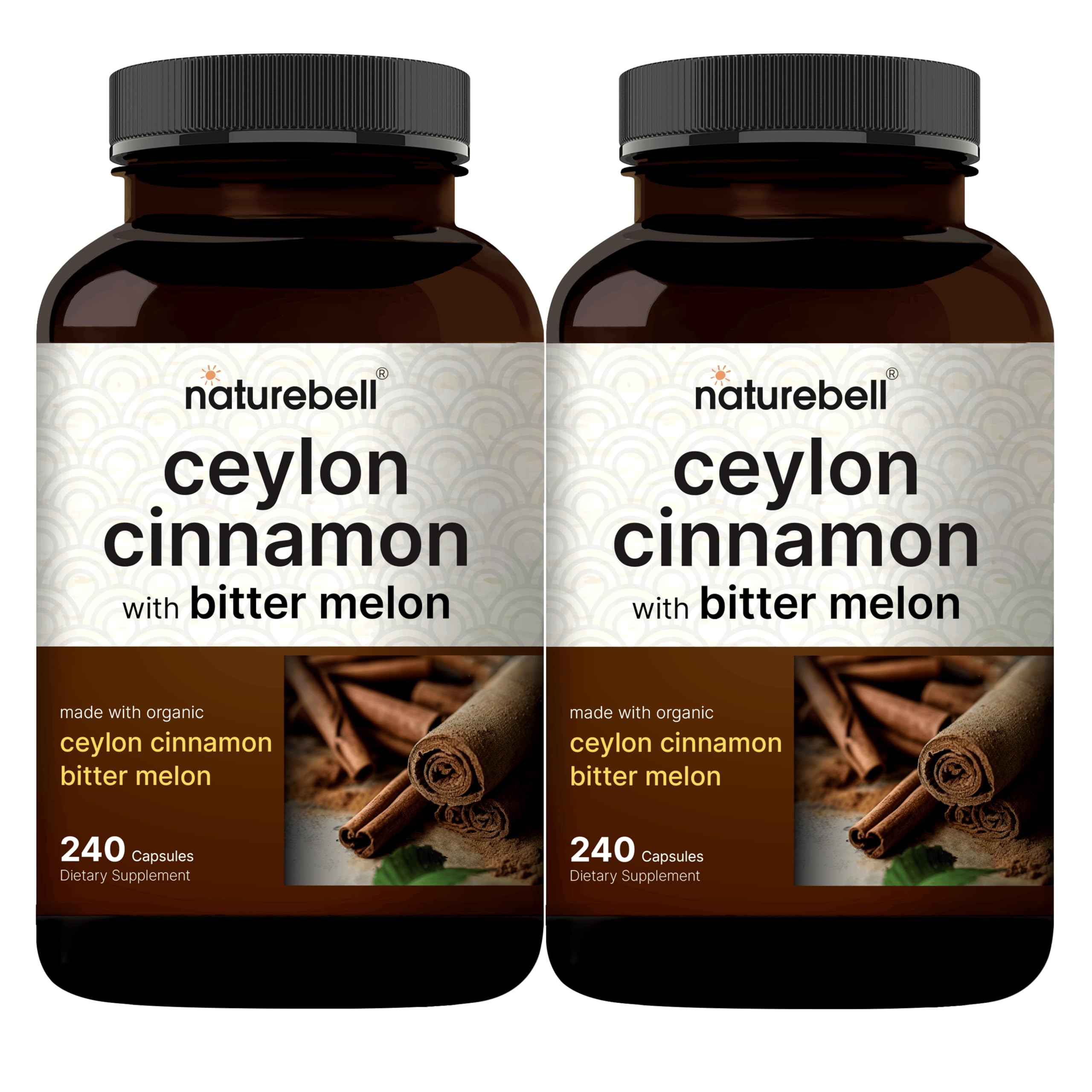Organic Ceylon cinnamon capsules