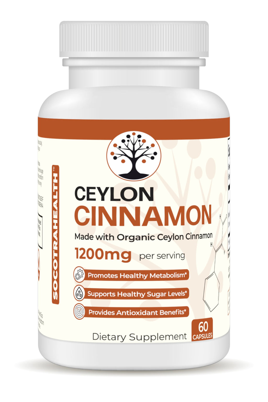 organic Ceylon cinnamon capsules