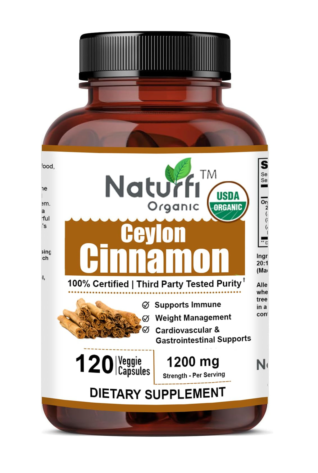 organic ceylon cinnamon capsules