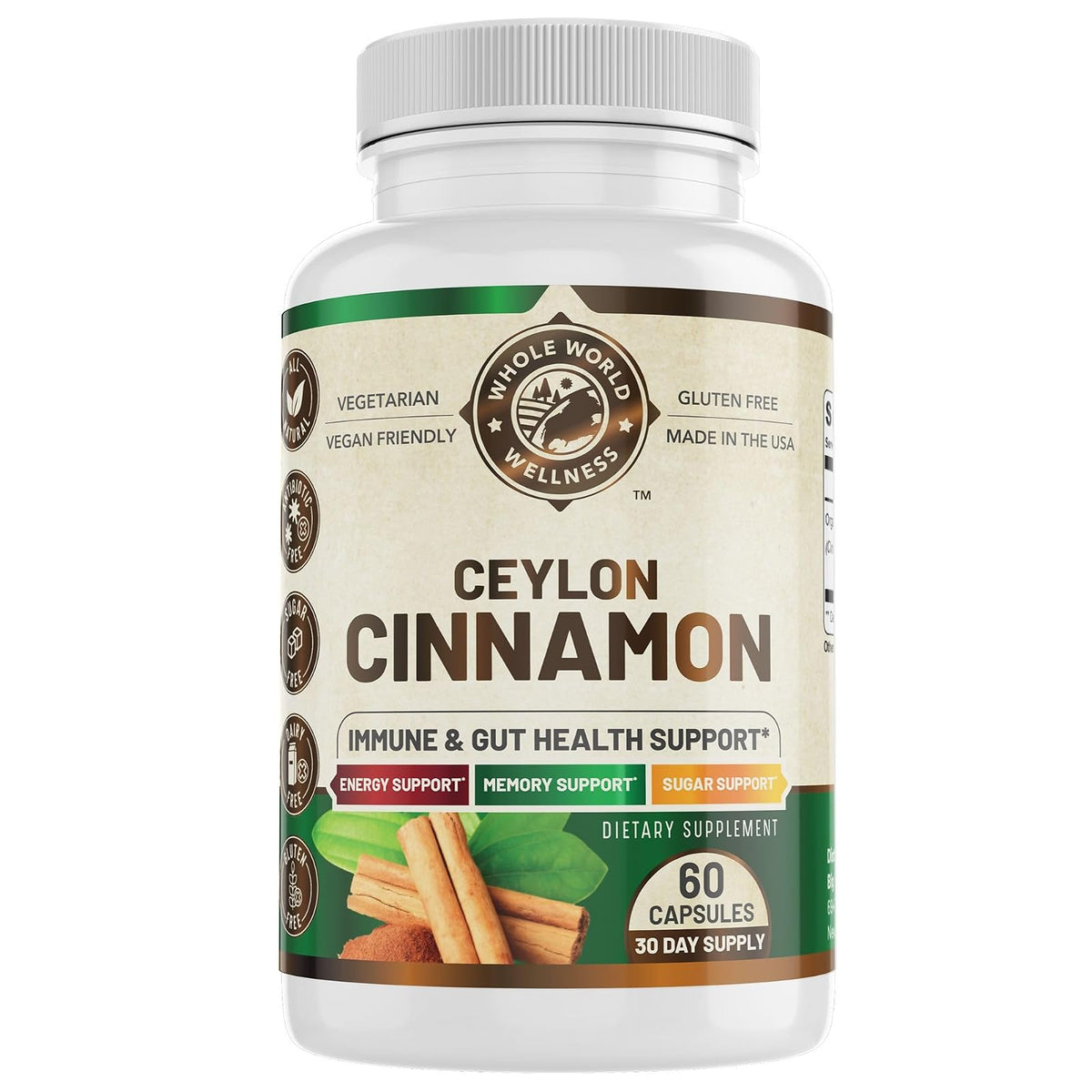 Organic Ceylon cinnamon health benefits