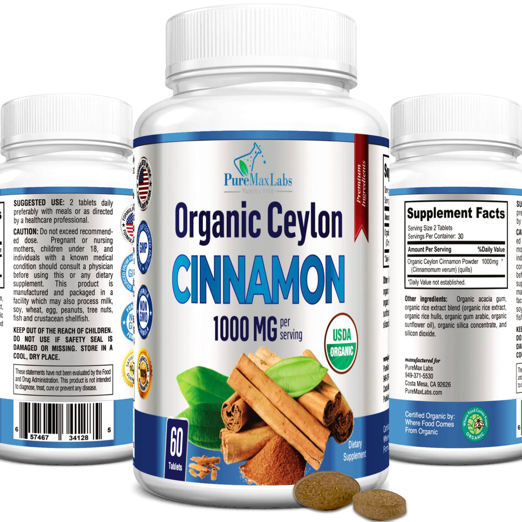 organic ceylon cinnamon supplement benefits
