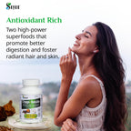 Organic chaga capsules for vitality