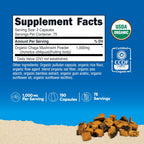 organic chaga for immune support