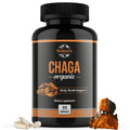 Organic chaga mushroom capsules for immunity
