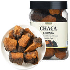 organic chaga mushroom chunks