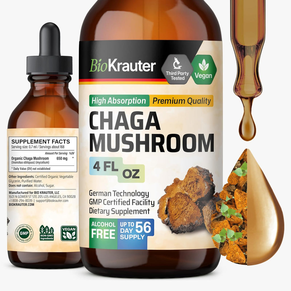 organic chaga mushroom extract