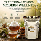 organic chaga mushroom for immune support