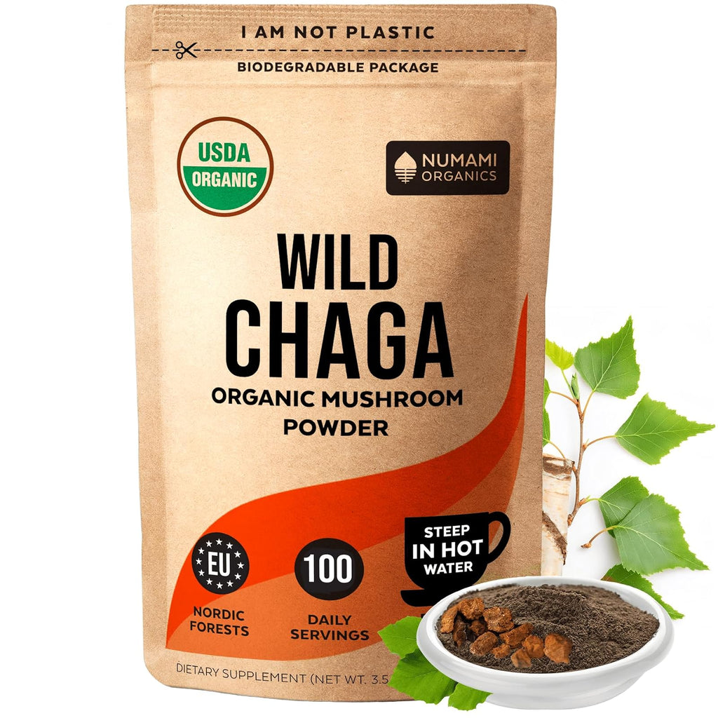 organic chaga mushroom powder benefits