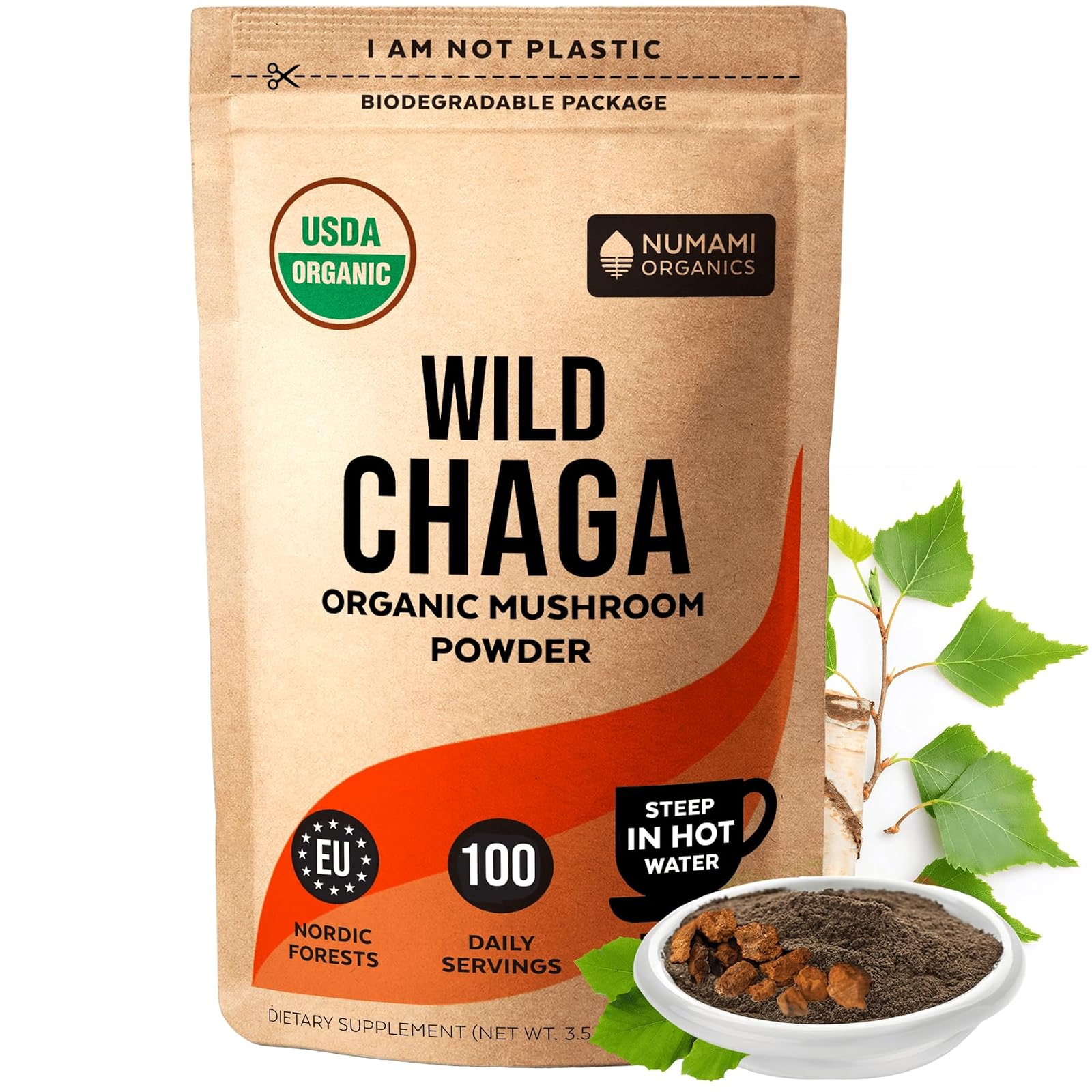 organic chaga mushroom powder benefits