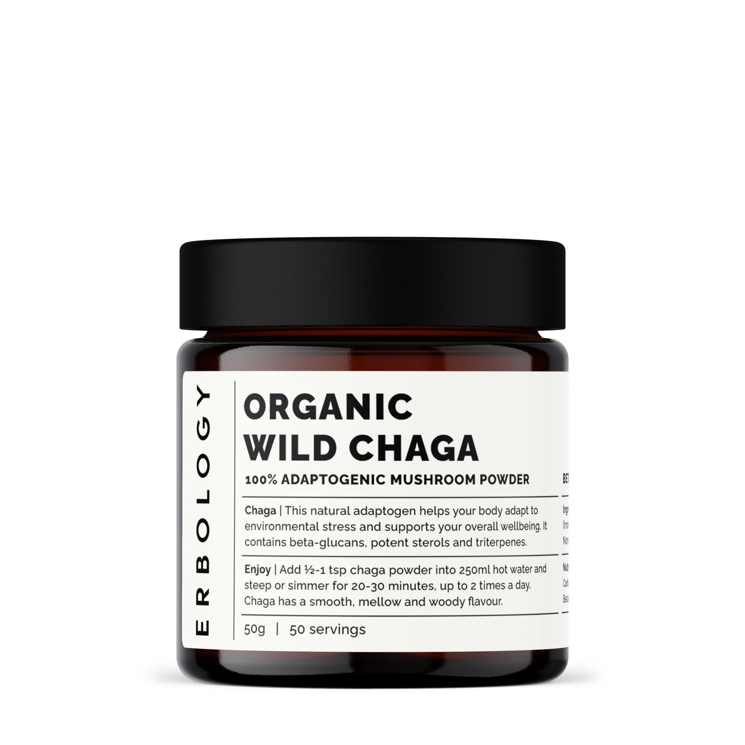 organic chaga mushroom powder for immunity