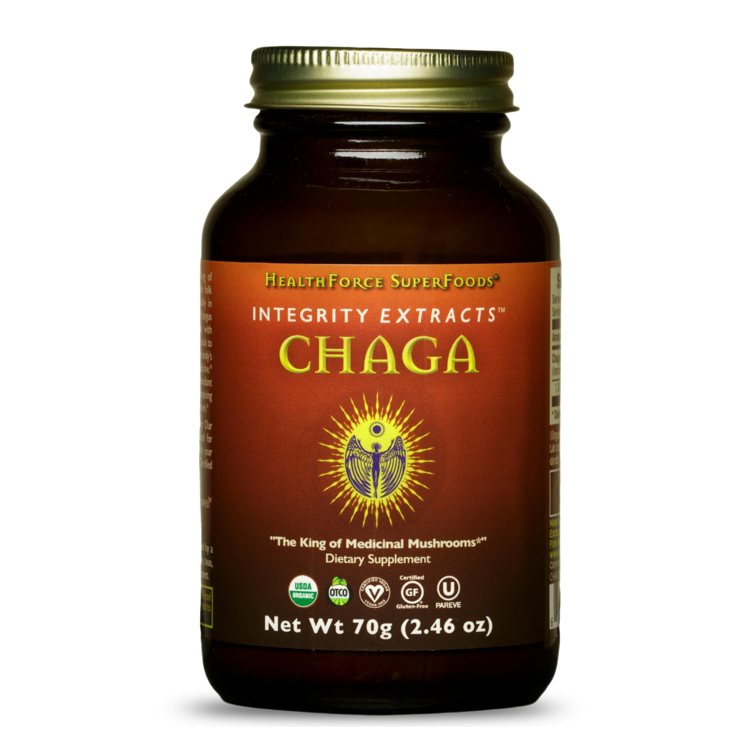 organic chaga mushroom powder